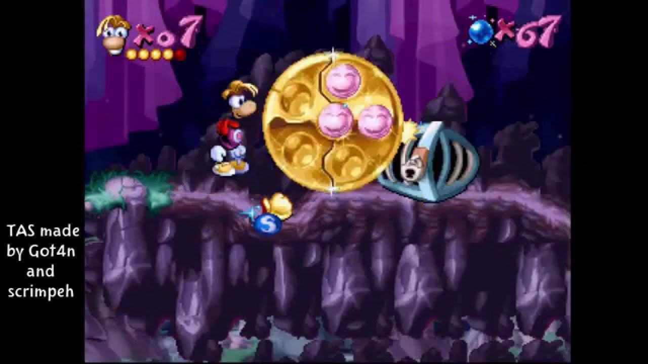 Rayman 1 TAS : Twilight Gulch Revisit & Gong Heights - YouTube