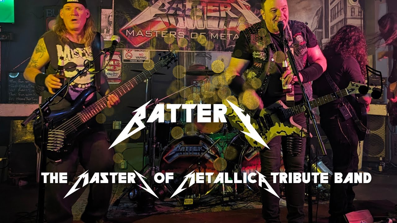 Battery - The Masters of Metallica Tribute Band - Enter Sandman - YouTube