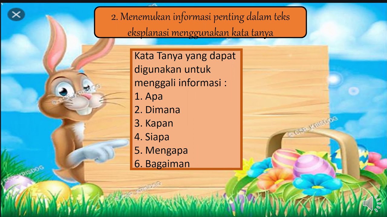 Menentukan informasi penting dan melengkapi paragraf rumpang.Muatan ...