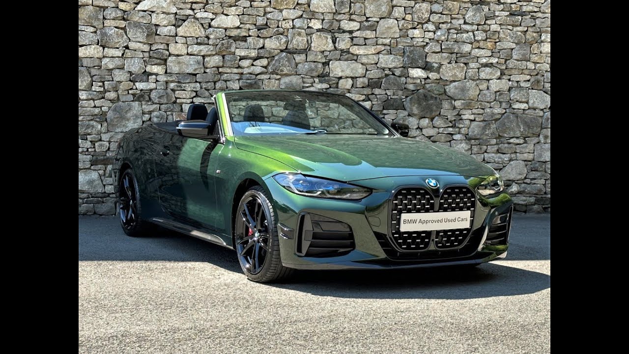 BMW 4 SERIES M440i xDrive MHT Convertible Auto - YouTube