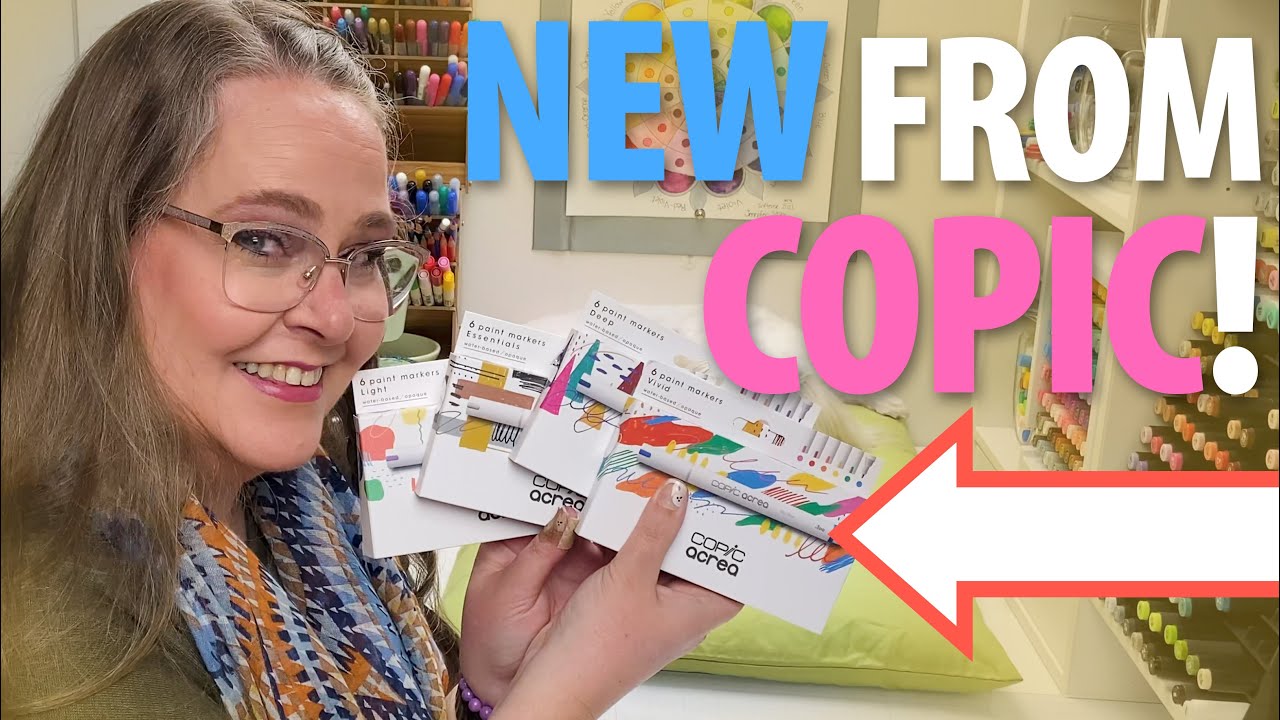 New COPIC Markers! [Copic ACREA Review] - YouTube