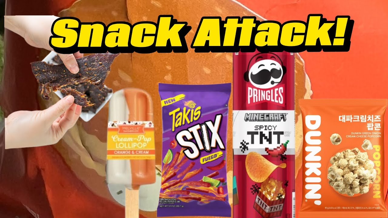 Taste: Dunkin’ Green Onion Popcorn, Pringles Minecraft TNT chips, and ...
