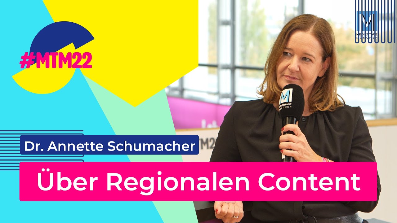 Dr. Annette Schumacher im Interview | #MTM22 - YouTube