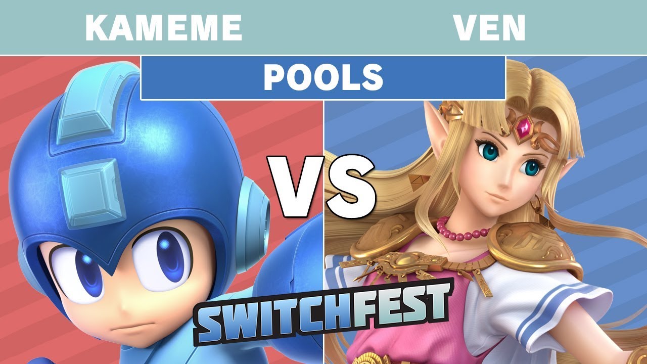 Switchfest 2019 - R2G | Kameme (Megaman) Vs SUGOI | Ven (Zelda) Winners ...