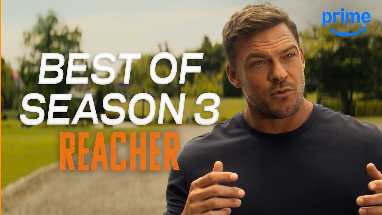Best of Alan Ritchson as Reacher | REACHER Season 3 | Prime Video - YouTube