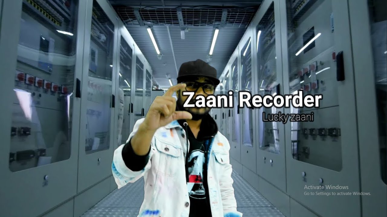 Zaani Recorder - mp4 video Hindi Rap Song- lucky zaani (Lucky ZANI ...