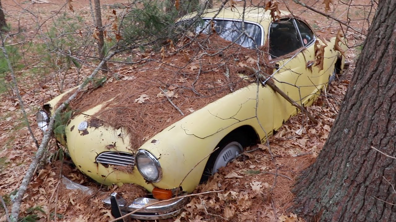 FREE Abandoned Car | Sitting for 32 Years in the Woods | Vw Rescue ...