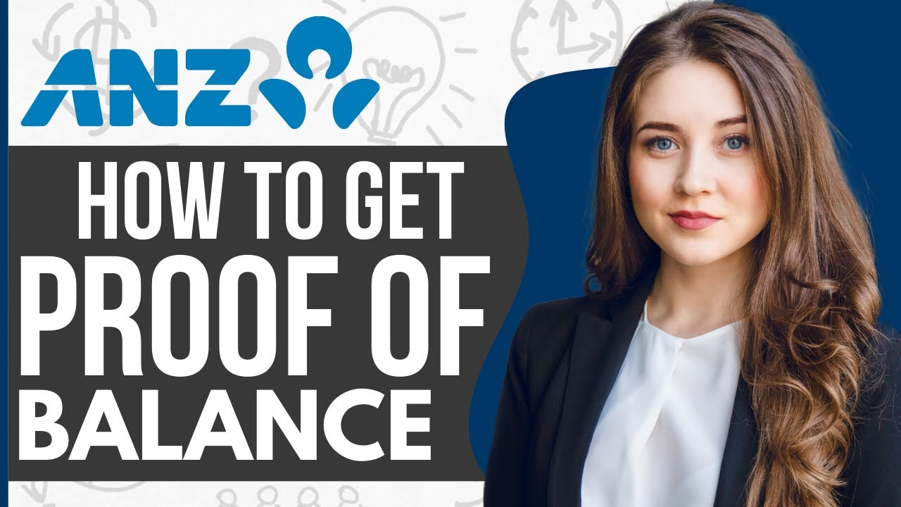 How To Get Proof of Balance on ANZ App (2023) - YouTube