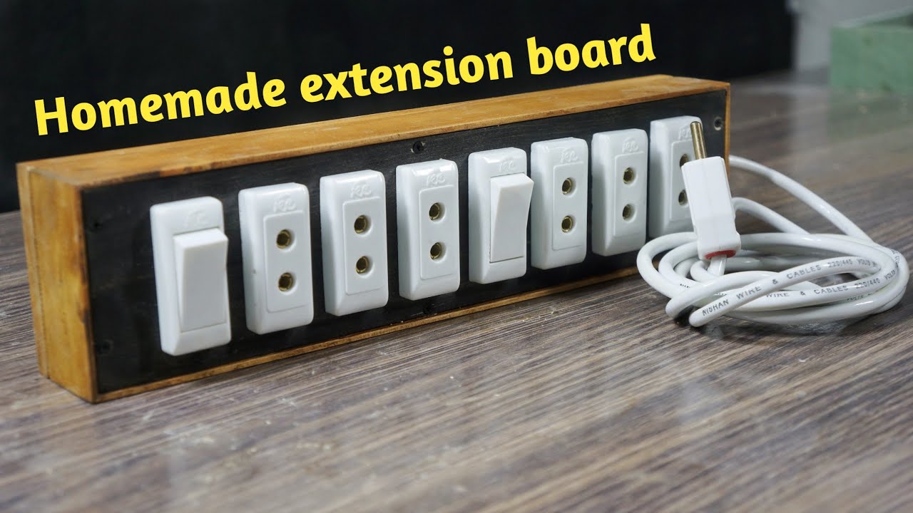 how to make extension board at home / how 2 engineers / h2e #extension ...
