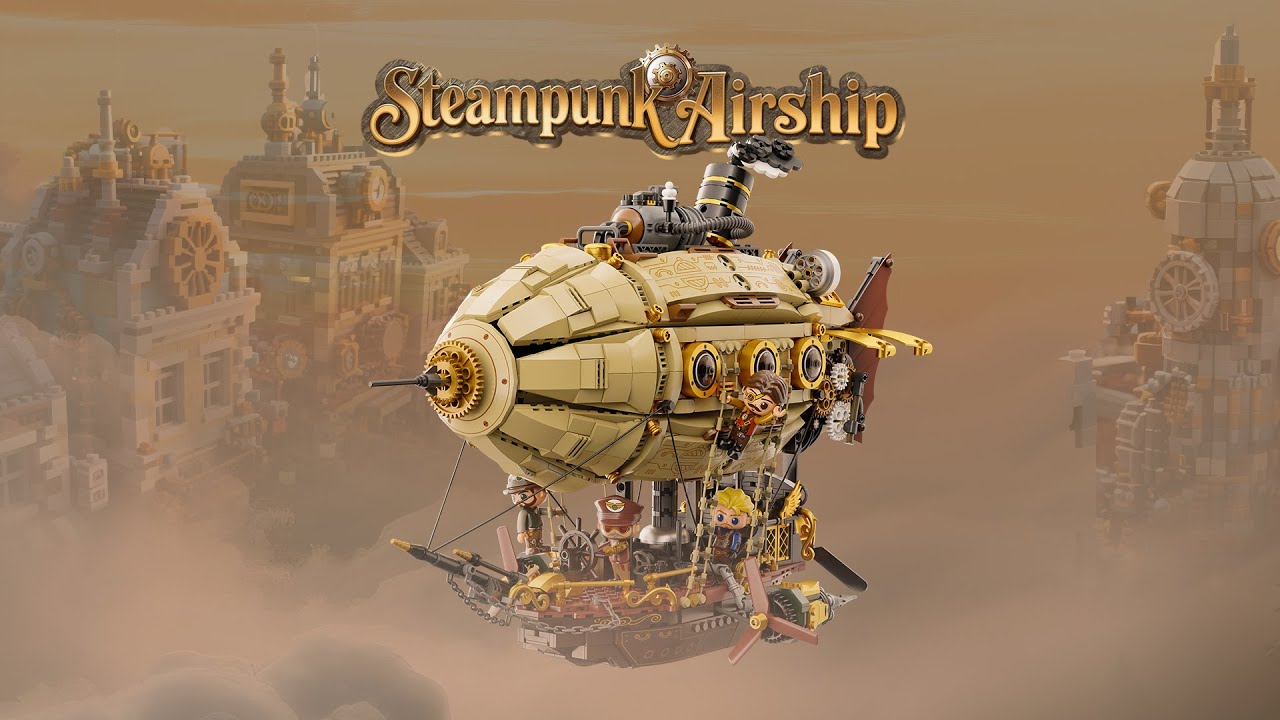 All Aboard the Pantasy Steampunk Airship! ⚙️ - YouTube