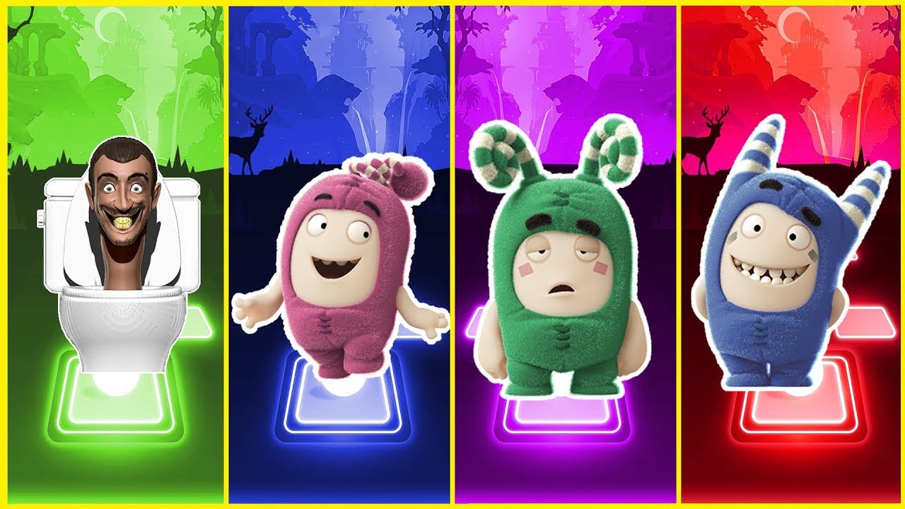 kibidi Toilet 🆚 Oddbods Bubbles 🆚 Oddbods Pogo 🆚 Oddbods Newt Who WIN ...