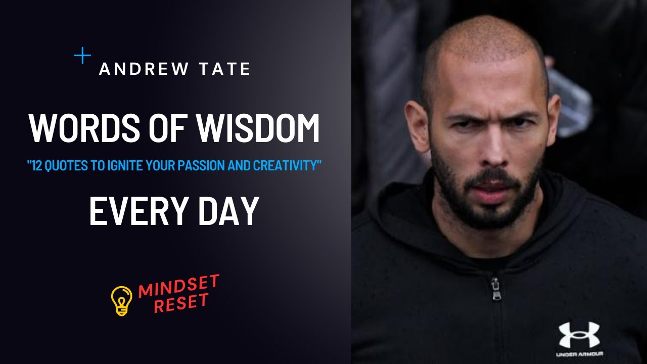 ANDREW TATE:"2 MINUTES OF WISDOM THAT WILL CHANGE YOUR LIFE" - YouTube