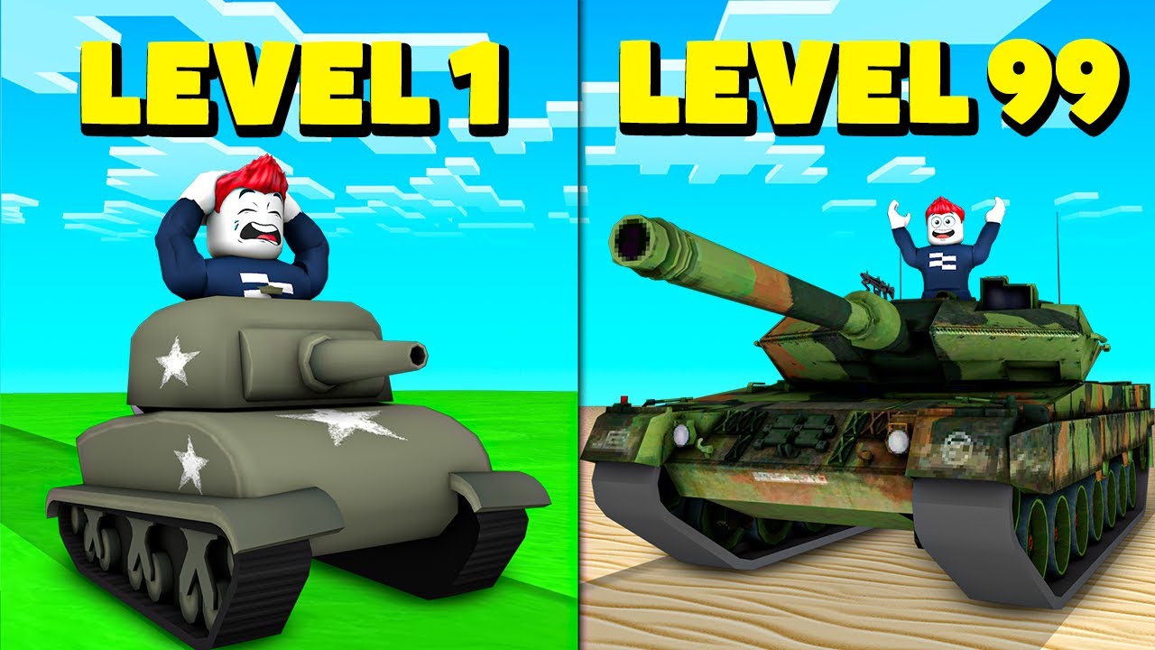 ICH VERBESSERE meinen PANZER auf LEVEL 99! - Roblox - YouTube