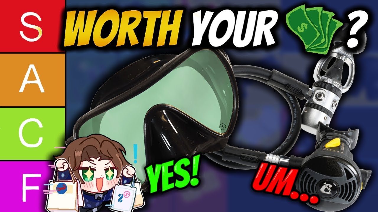 WHAT YOU SHOULD BUY FOR SCUBA DIVING | Scuba Diving Equipment Tier List ...