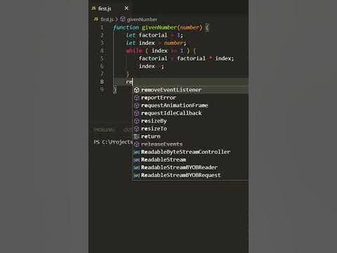 Calculate Factorial using decrementing while loop - YouTube