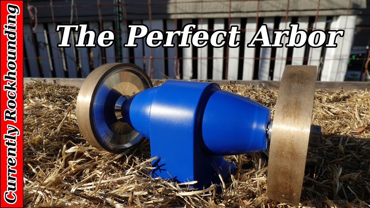 Lortone NS8 Arbor Restoration // A New Life for a Vintage Lapidary ...