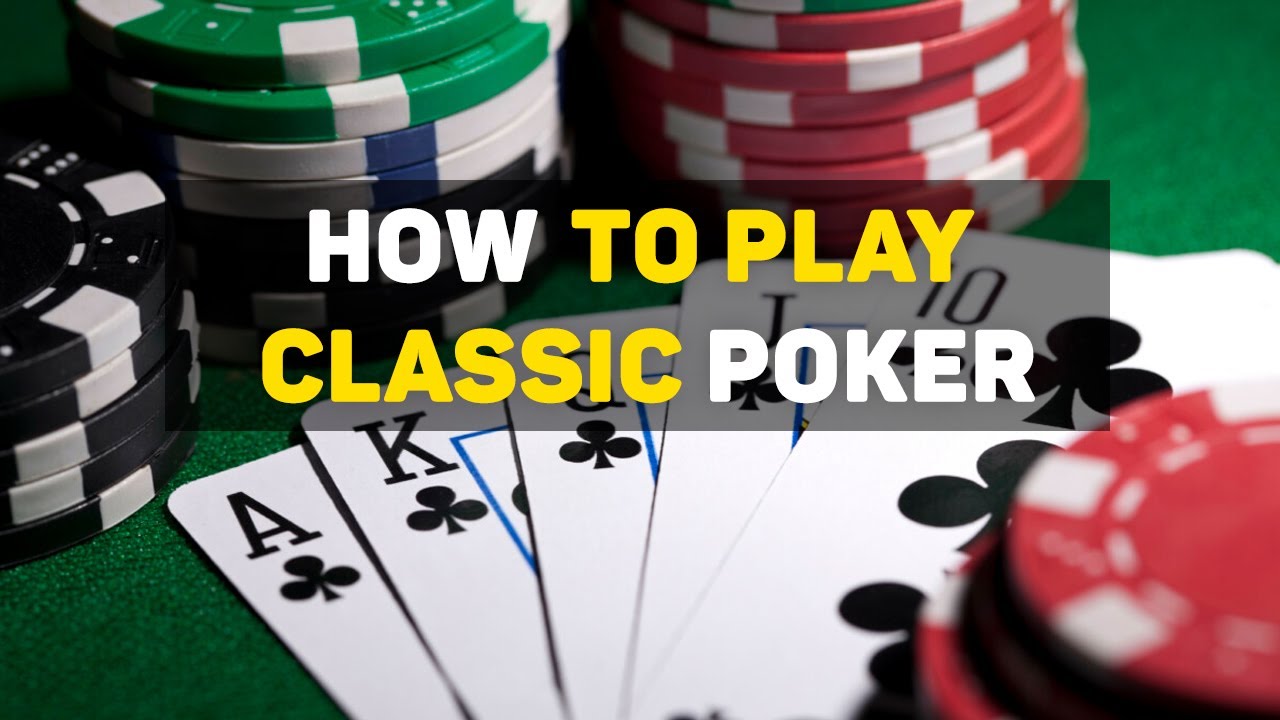 How to play traditional poker - YouTube