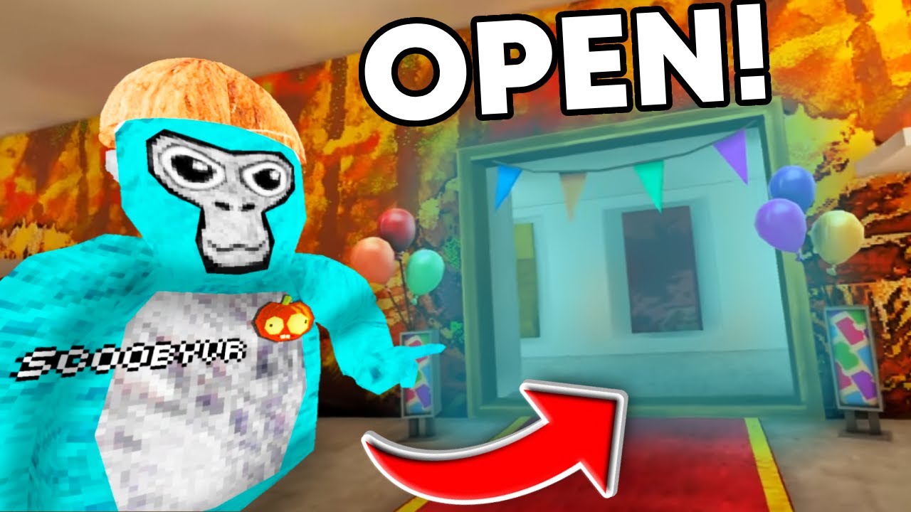 The Secret Tunnel OPEN IN Gorilla Tag NEW MAP - YouTube
