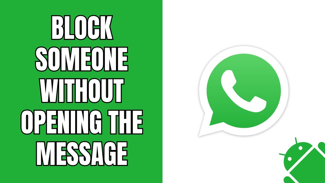 How To Block An Unknown Number On WhatsApp Without Opening The Message How To Block An Unknown Number On WhatsApp Without Opening The Message