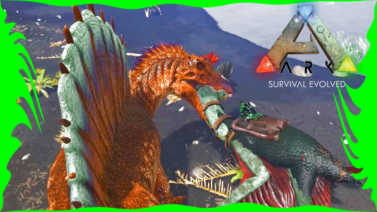 Ark Survival Evolved - Taming our 1st Spinosaur - S01Ep38 - YouTube