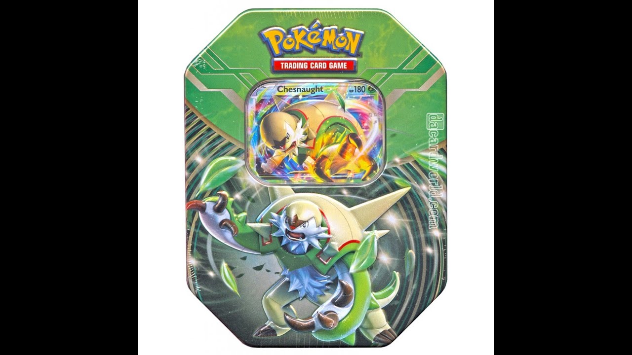 (Unboxing) Lata Chesnaught EX Pokemon (TCG) - YouTube
