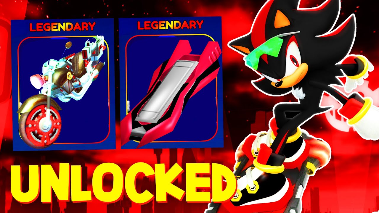 *NEW* SHADOW CHARACTER & MOUNT ARRIVING in SONIC SPEED SIMULATOR ...
