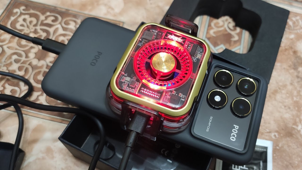 Red Magic Cooler 5 pro - YouTube