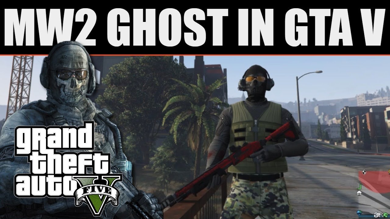 How To Create MW2 Ghost In GTA Online (Simon Riley Ghost From Loose ...