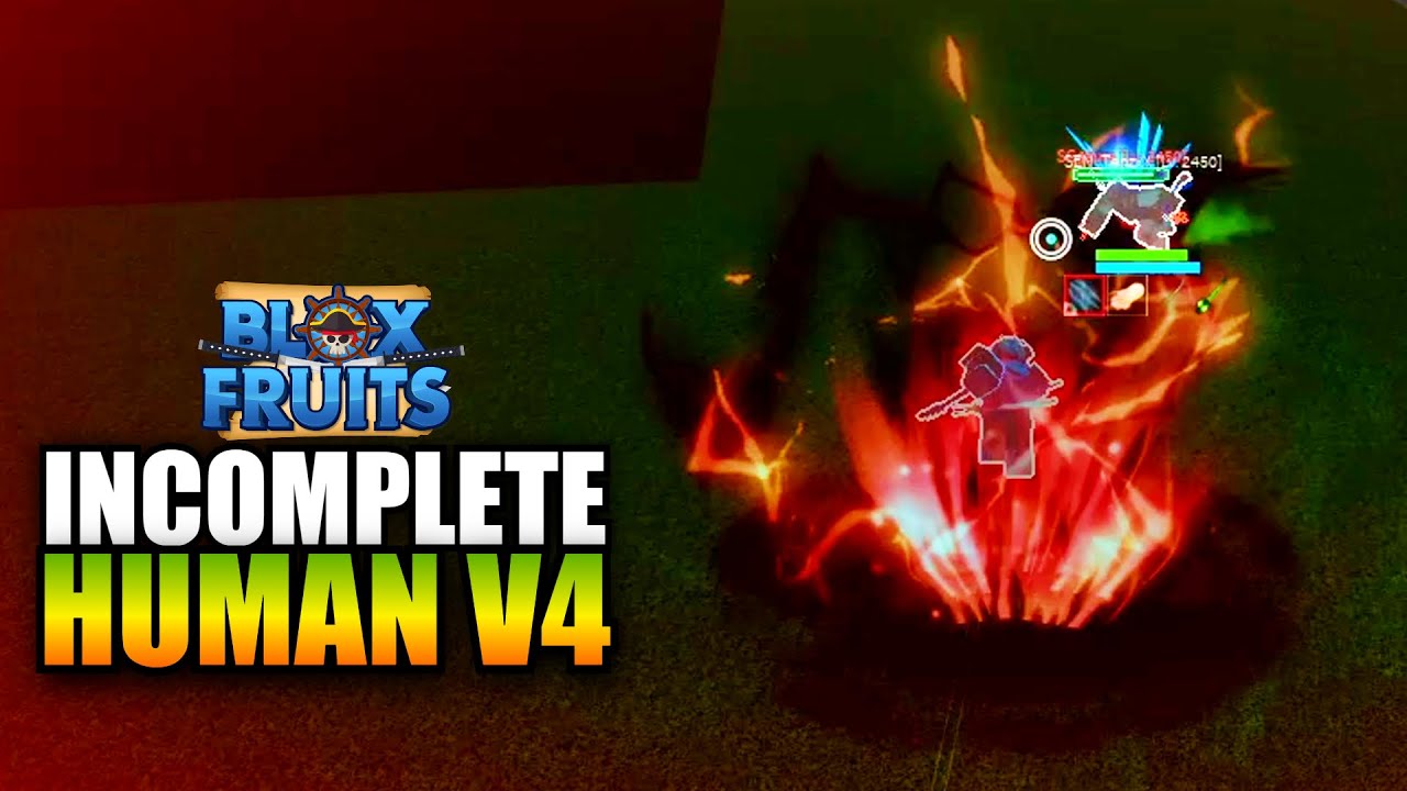 Incomplete Human V4 VS Other Races V4.. (Blox Fruits) - YouTube