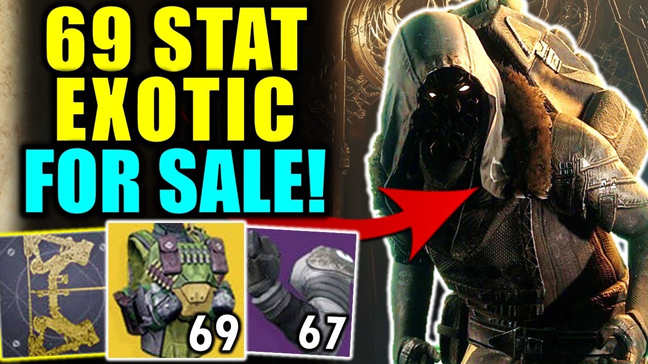 Destiny 2: INSANE 69 STAT EXOTIC ARMOR FOR SALE NOW! - Xur Review (June ...