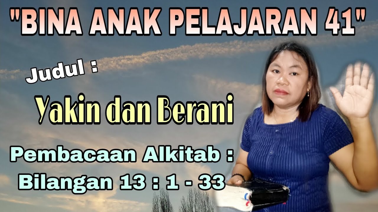 BINA ANAK PELAJARAN 41 - Pembacaan Bilangan 13 : 1 - 33 || Enci Fine ...