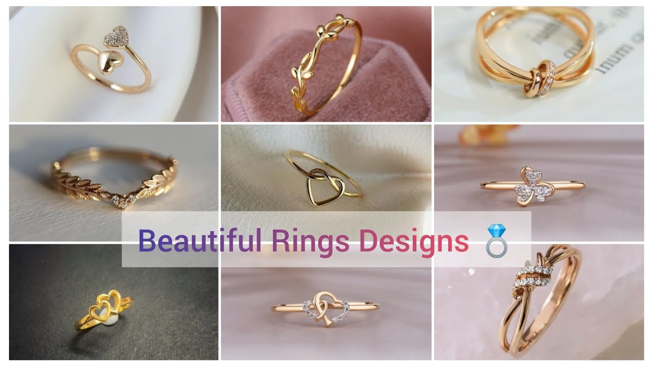 Beautiful Gold Ring Designs For Woman 2025 | Latest Gold Ring Designs ...