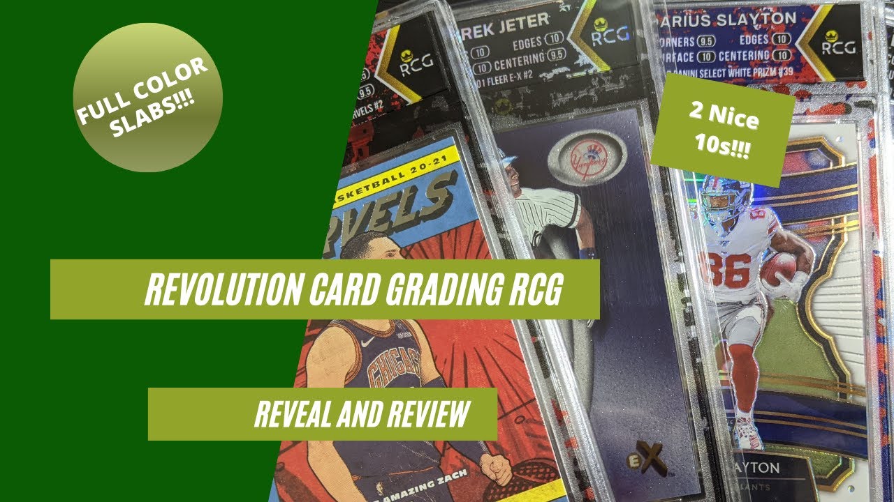 Revolution Card Grading RCG Reveal and Review - Sweet Looking Slabs ...