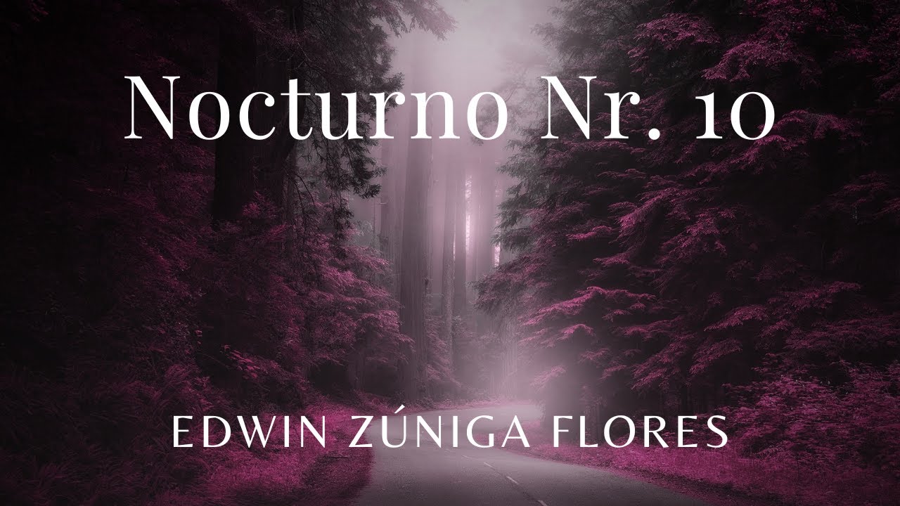 Nocturno Nr. 10 - Edwin Zúniga Flores - YouTube