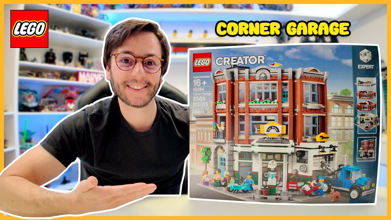 LEGO Corner Garage 10264– Um Modular Que Não Pode Faltar! - YouTube