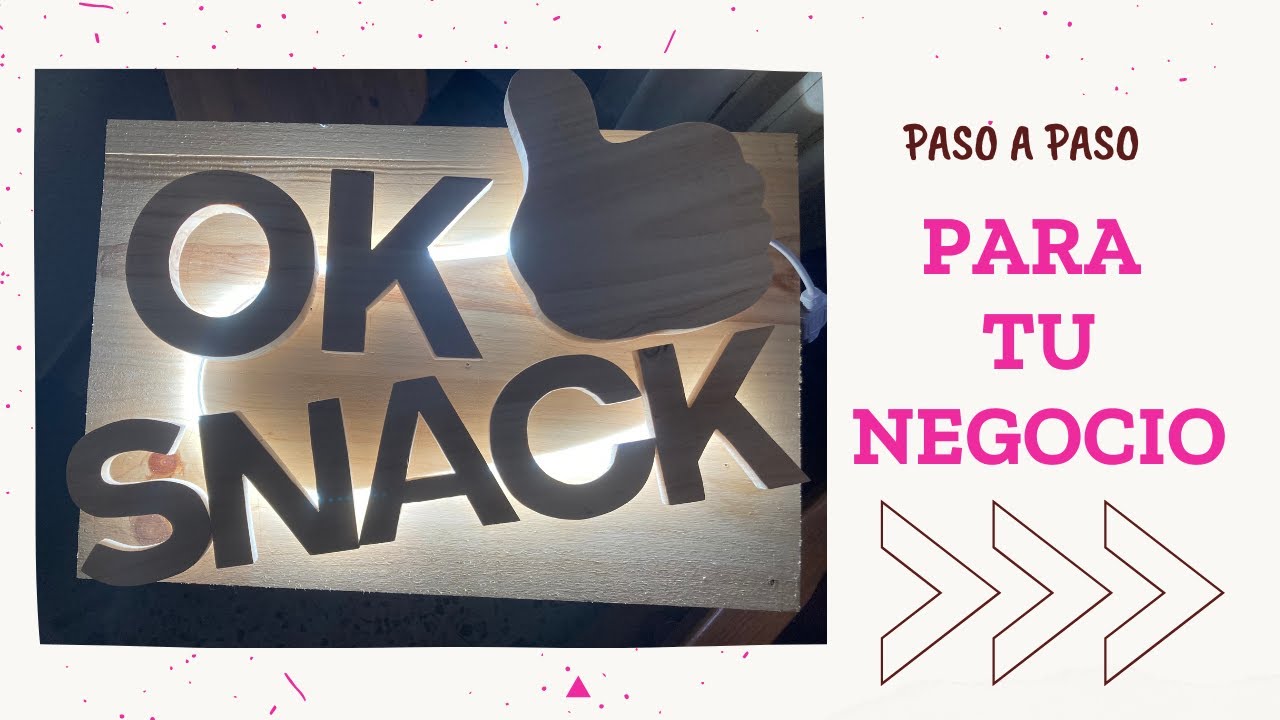 🪧LETRERO LUMINOSO de Madera🪵♥️ CÓMO HACERLO paso a paso con💡LUZ LED ...