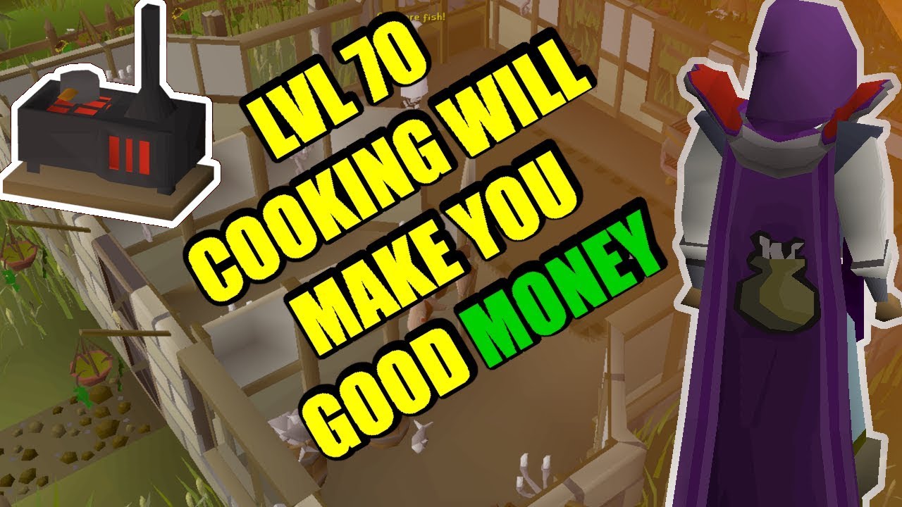 OSRS AFK COOKING MONEY MAKING METHOD 2020 - YouTube