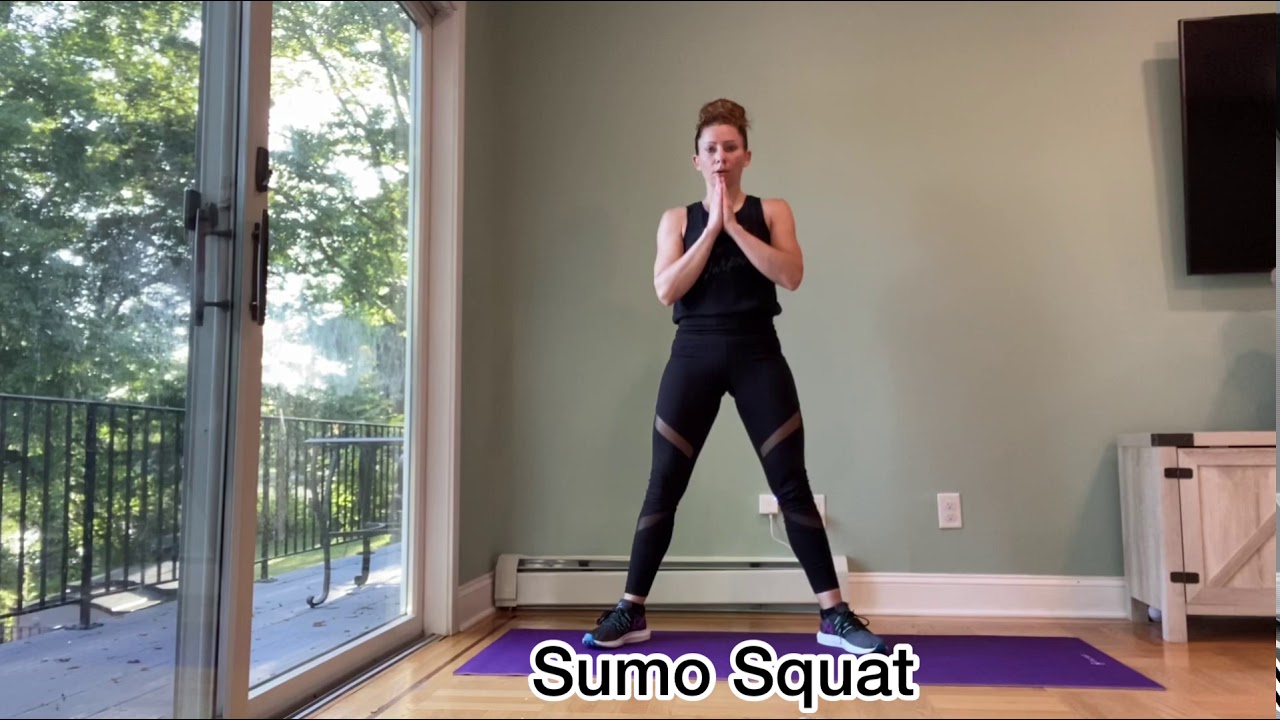 Sumo Squat - Create Your Core - YouTube