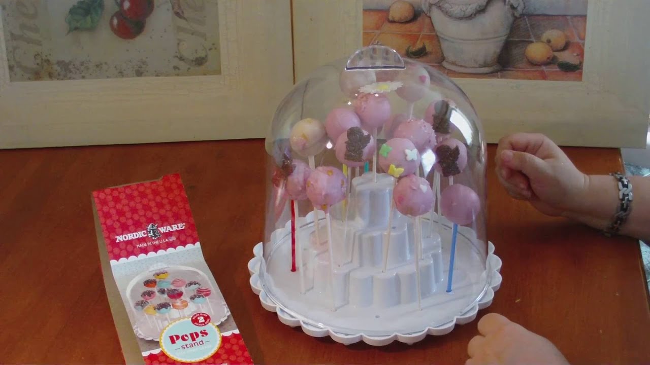 Cake Pop Ständer von Nordic Ware - YouTube