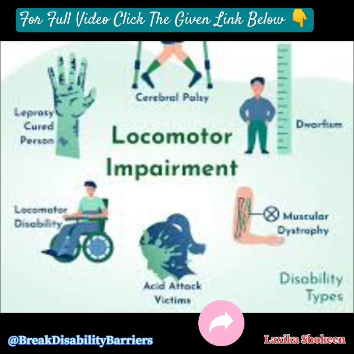 Locomotor Disability (LD)|#shorts #specialeducation #education #short # ...