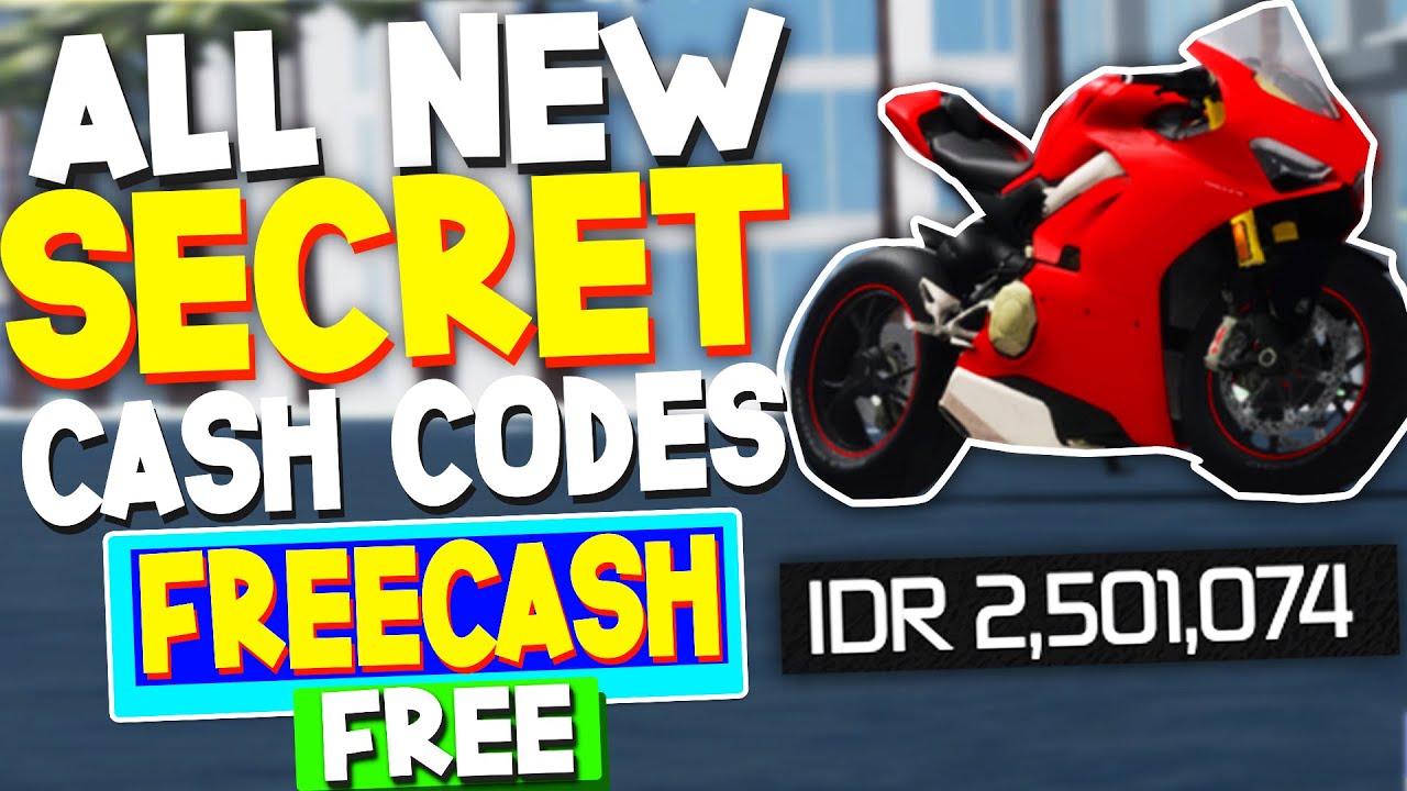 *NEW* ALL WORKING CASH CODES FOR MOTO TRACKDAY PROJECT! ROBLOX MOTO ...