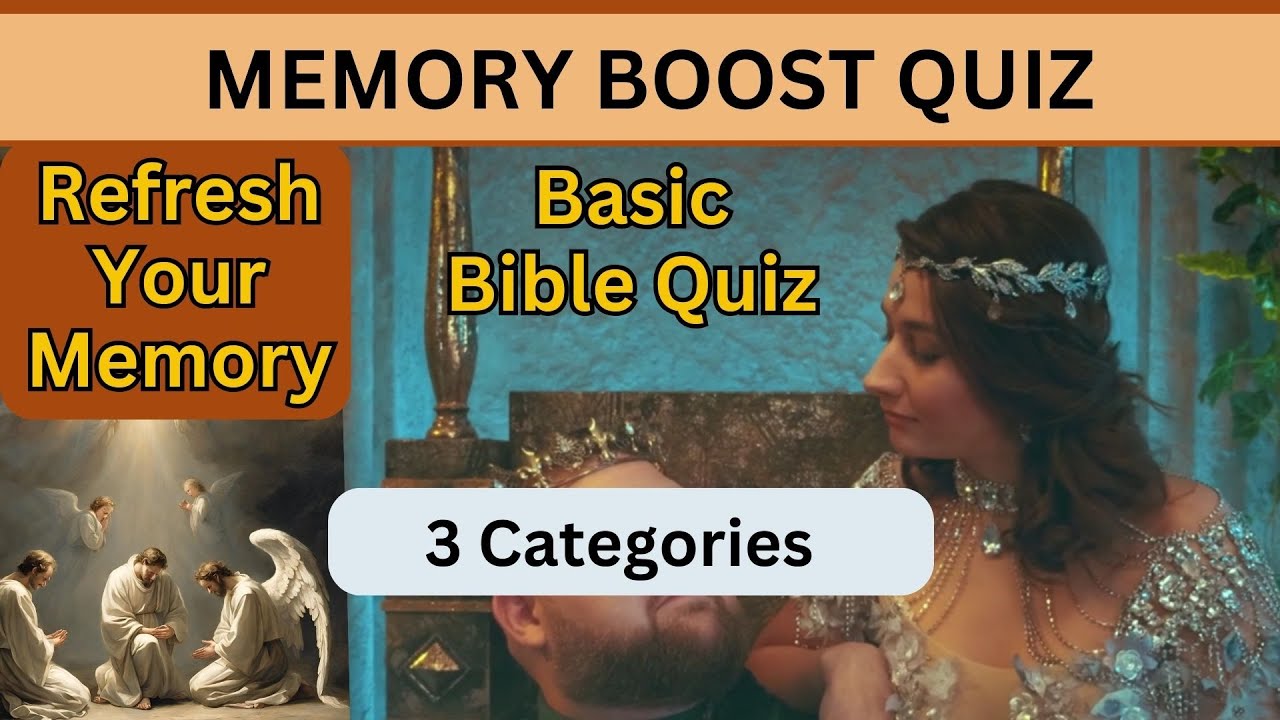 Memory Boost Quiz. Easy Bible Quiz to Help Remember Scripture #bible ...