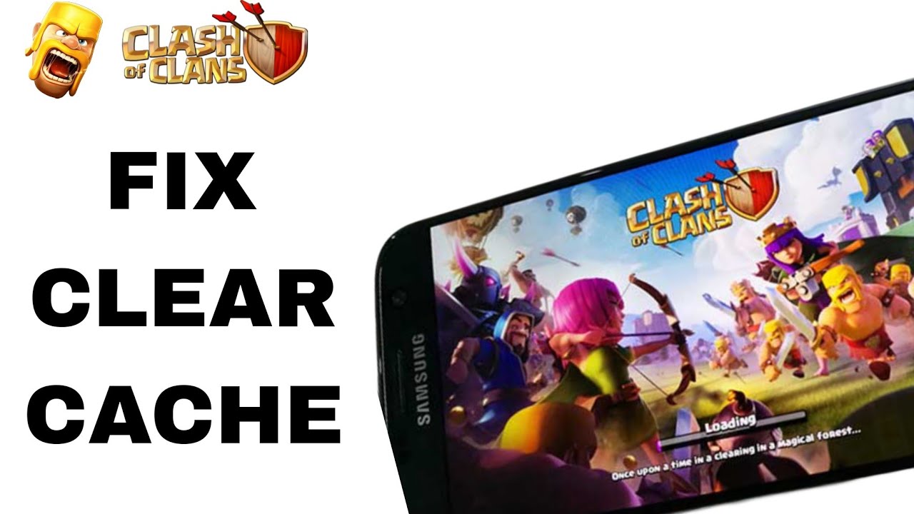 How To Fix And Solve Clear Cache On Clash Of Clans App | Final Solution ...