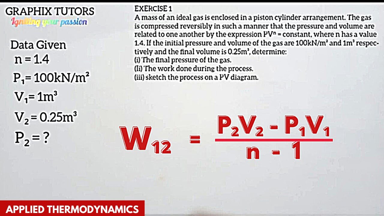 Non flow energy equation, STORED ENERGY, Energy distribution in a ...