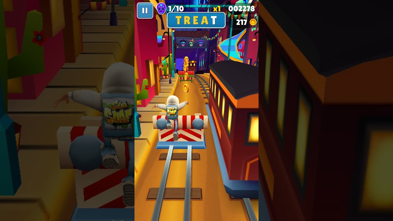 Subway surfers Halloween special - YouTube