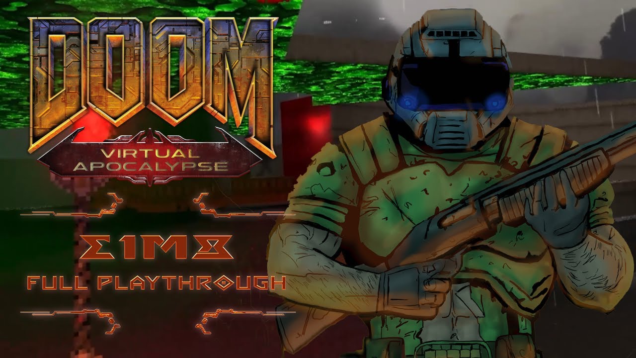 Doom Virtual Apocalypse E1M8: Phobos Anomaly Full Playthrough - YouTube