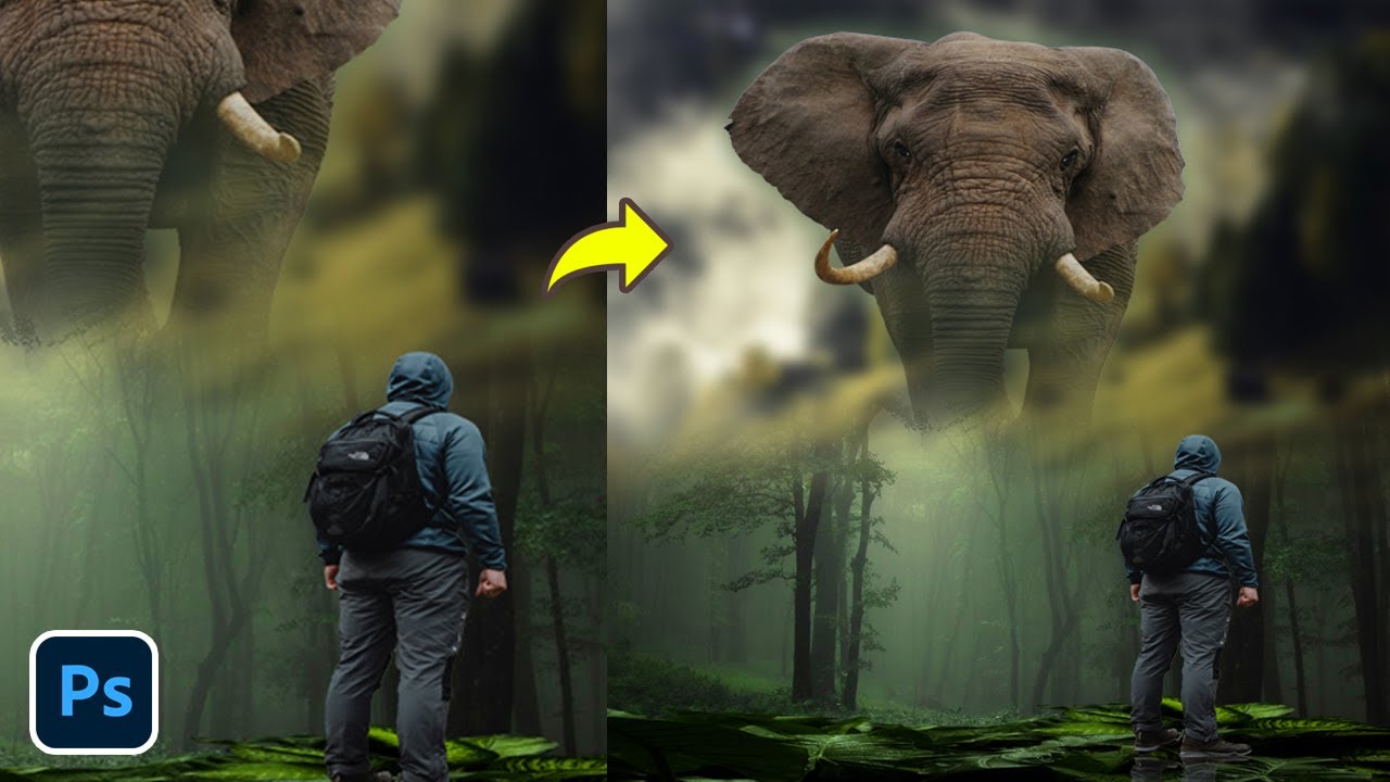 Advance Photo Manipulation in Photoshop | Photoshop Tutorial - YouTube