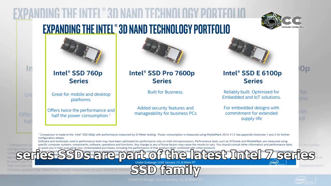 [CC]Intel SSD 760p 512 GB NVMe Review - YouTube