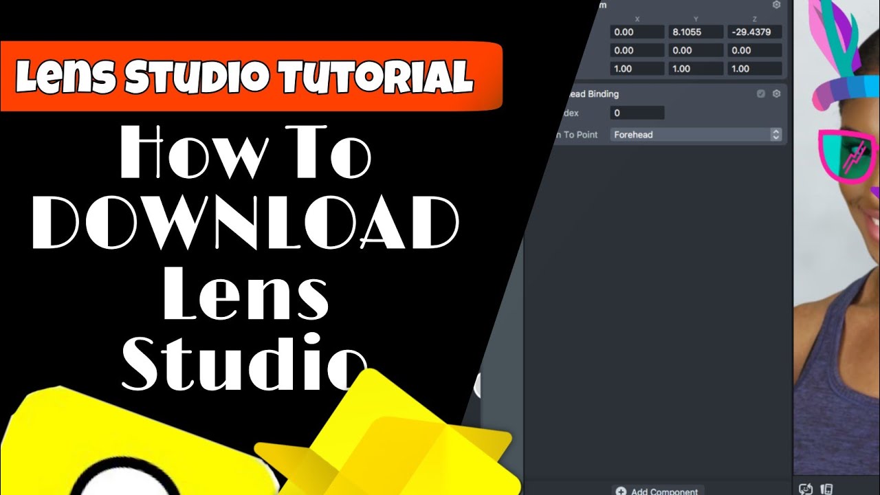 How to download lens studio | Lens studio tutorial | Snapchat lenses ...