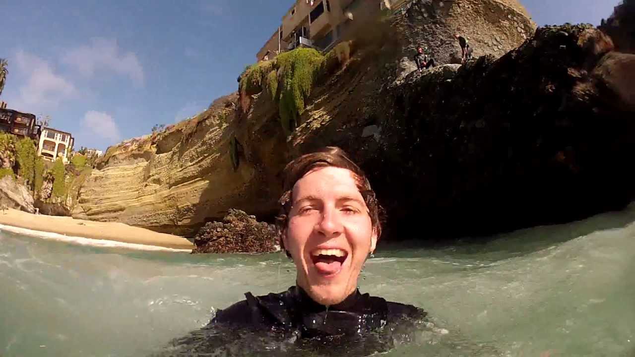 GoPro HD: Laguna Beach Cliff Jump - YouTube